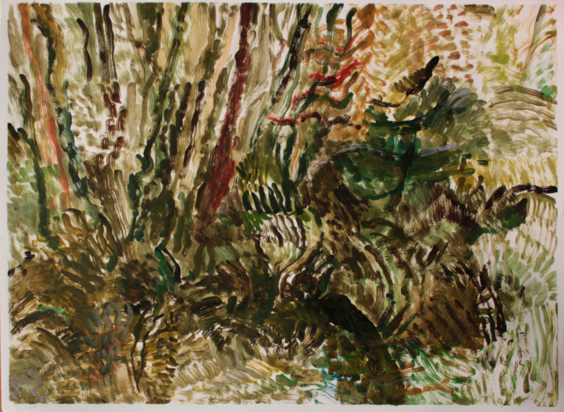 views from the woods, an odd mountain and other new paintings – zaander ...